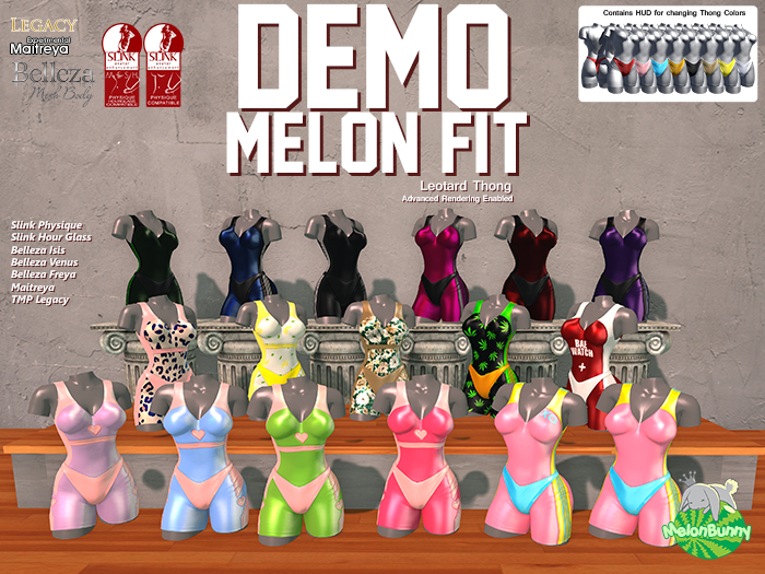 Second Life Marketplace - {MB} Melon Fit (DEMO)